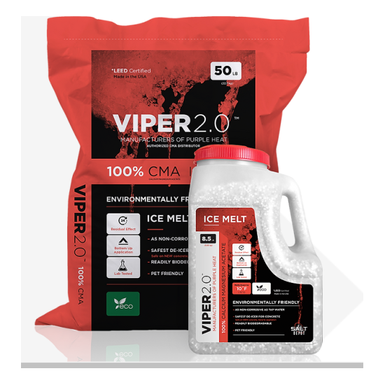 Viper Melt 2.0, Non-Corrosive Ice Melt – Central Washington Salt Supply