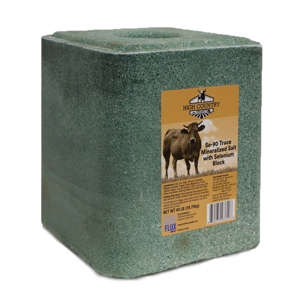 Se-90 Trace Mineralized Salt Block – Central Washington Salt Supply